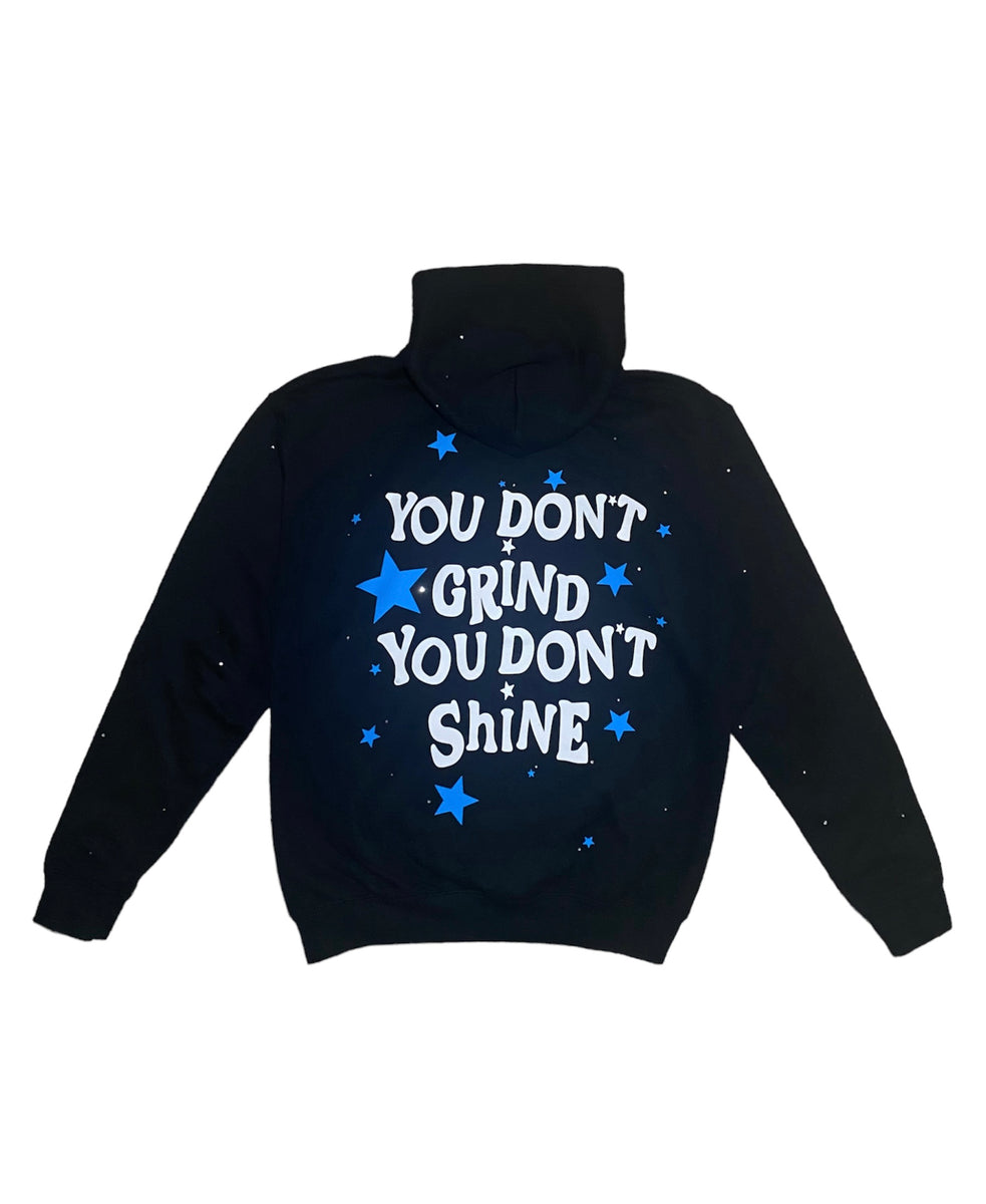 Starlife Black Hoodie “Blue Diamond”